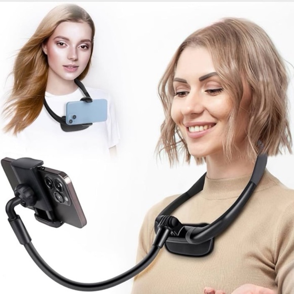 Cell Phones & Accessories | Universal Hand Free Neck Tripod Cell Phone ...